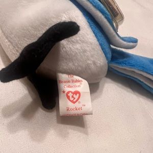 Ty | Other | Ty Rocket The Bluejay Beanie Baby With All Tags Attached | Poshmark